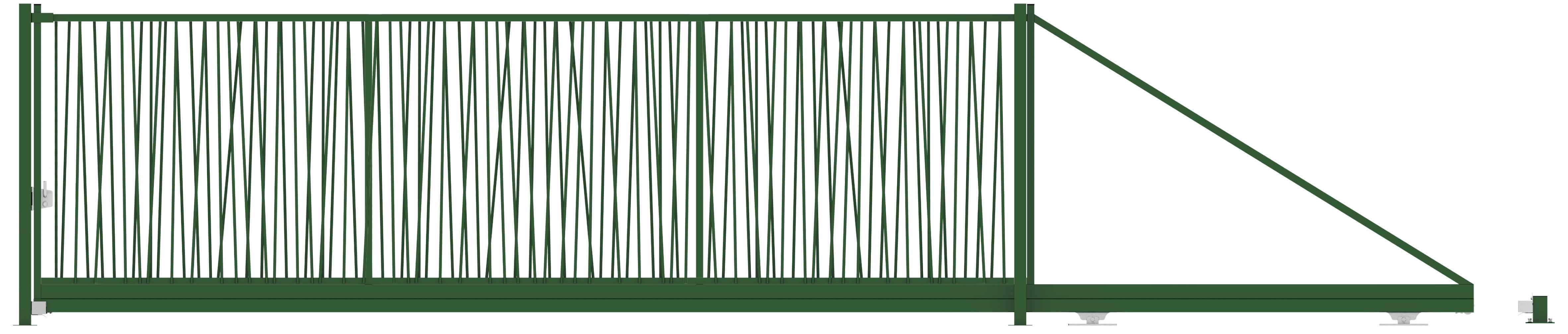 Self-supporting gate - LIGHT MRT - EXOTIC® PLUS NOT POINTED - Moreda ...