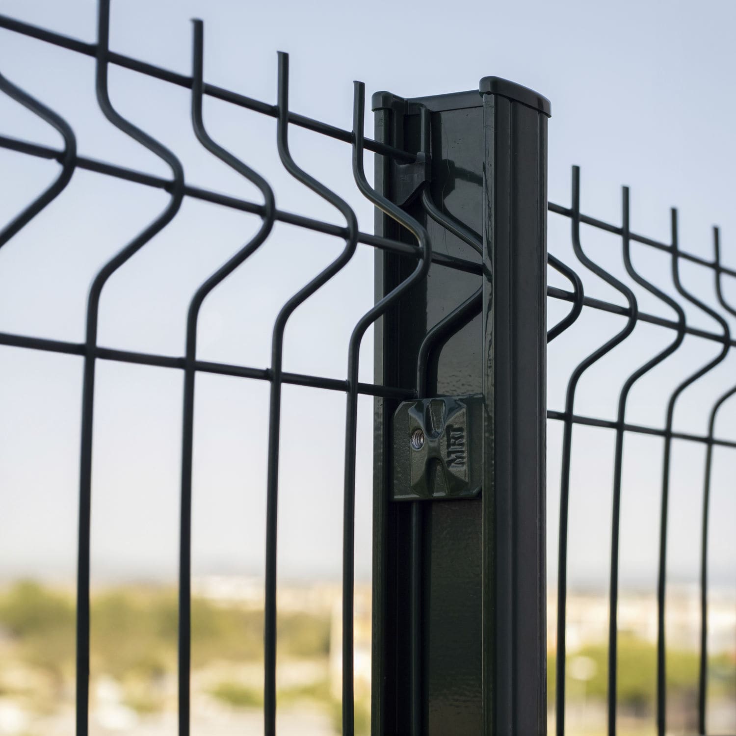 Galvanised steel fence post - EASYCLIP® MRT - Moreda Riviere ...