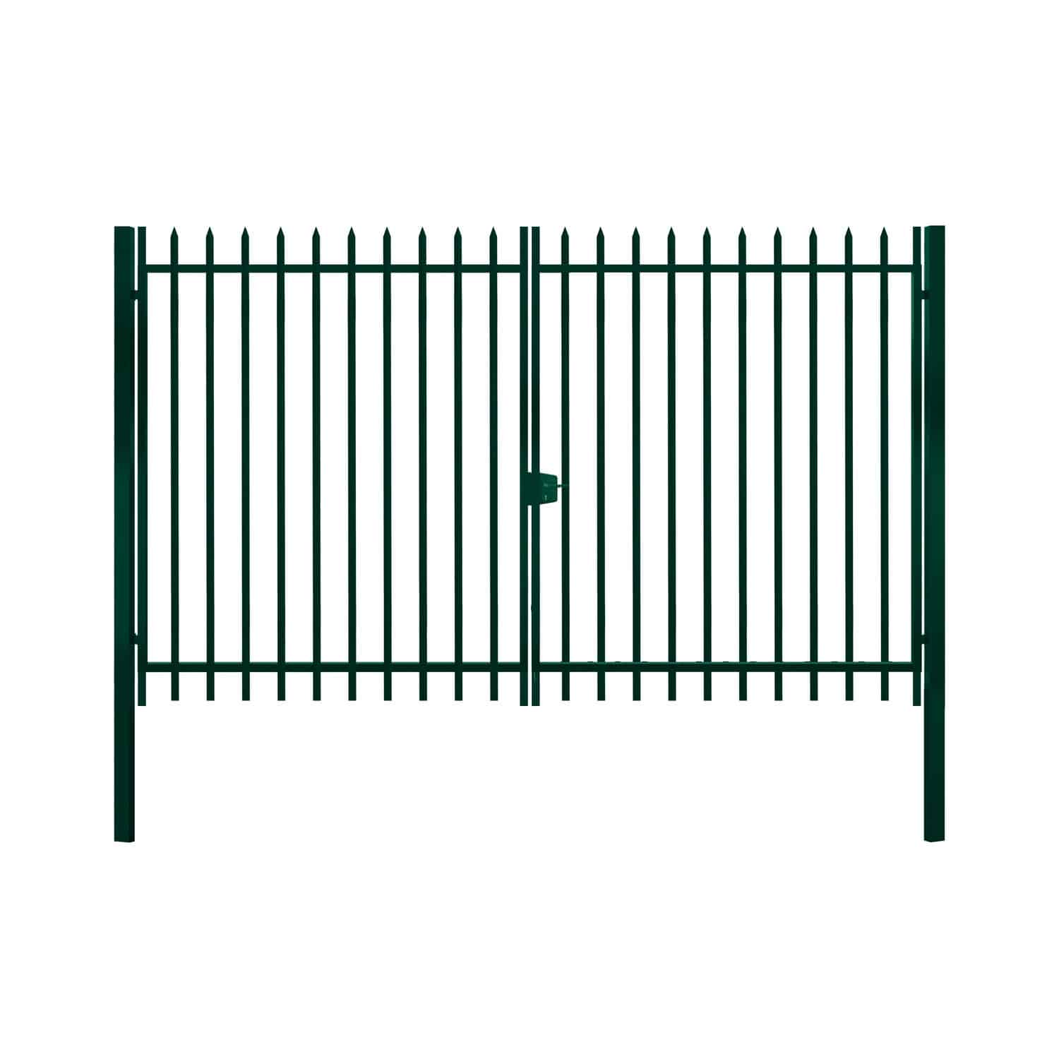Swing gate - MRT BEVELED PLUS - Moreda Riviere Trefilerías - galvanized ...