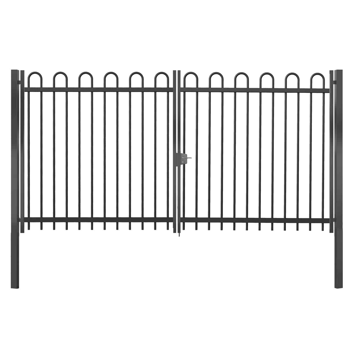 Swing gate - MRT ONDAS PLUS - Moreda Riviere Trefilerías - galvanized ...