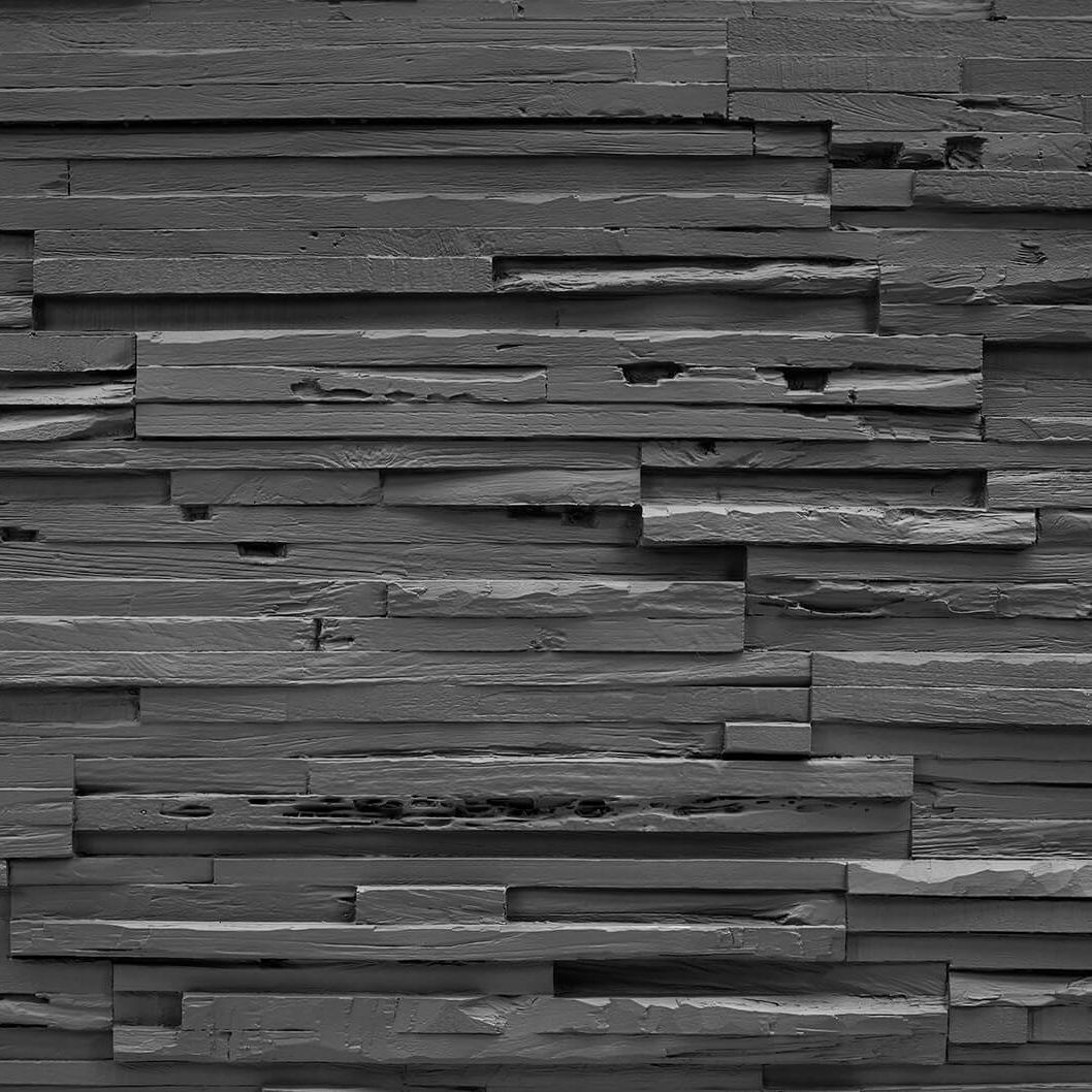 Dark Wooden Cladding Texture