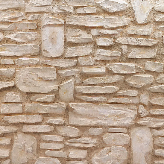Polyester decorative panel - RUSTIC STONE OFF-WHITE - MSD Panels ...