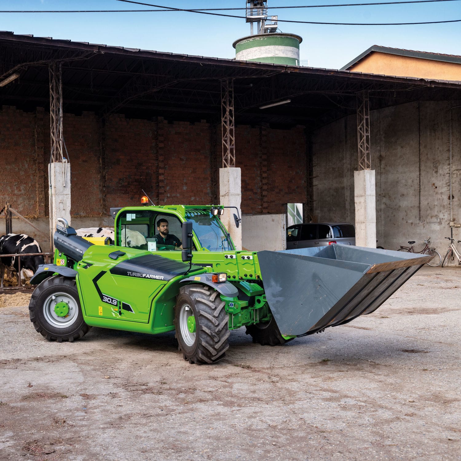 Loading telehandler - TF 30.9 - MERLO - handling / for construction
