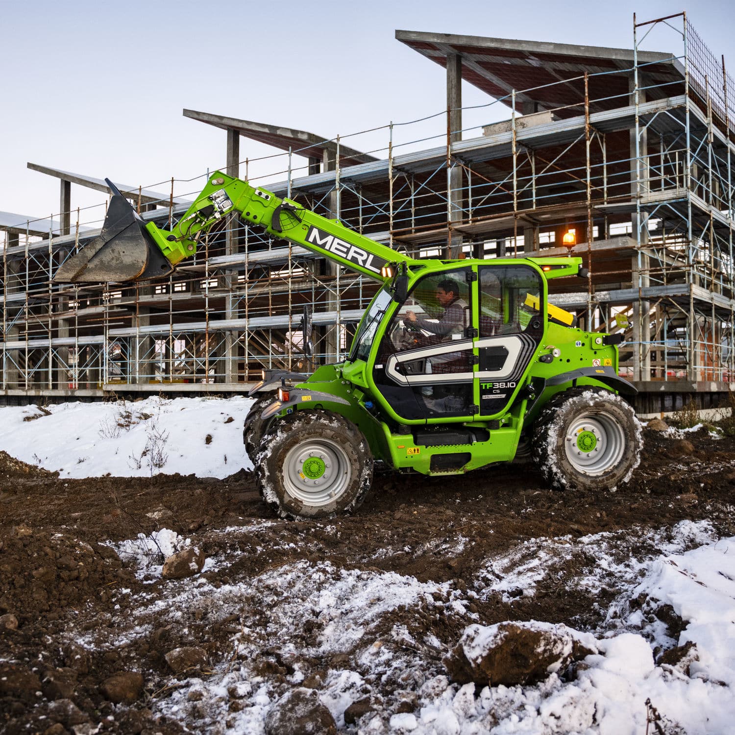 Loading telehandler - TF 38.10 - MERLO - handling / lifting / for ...