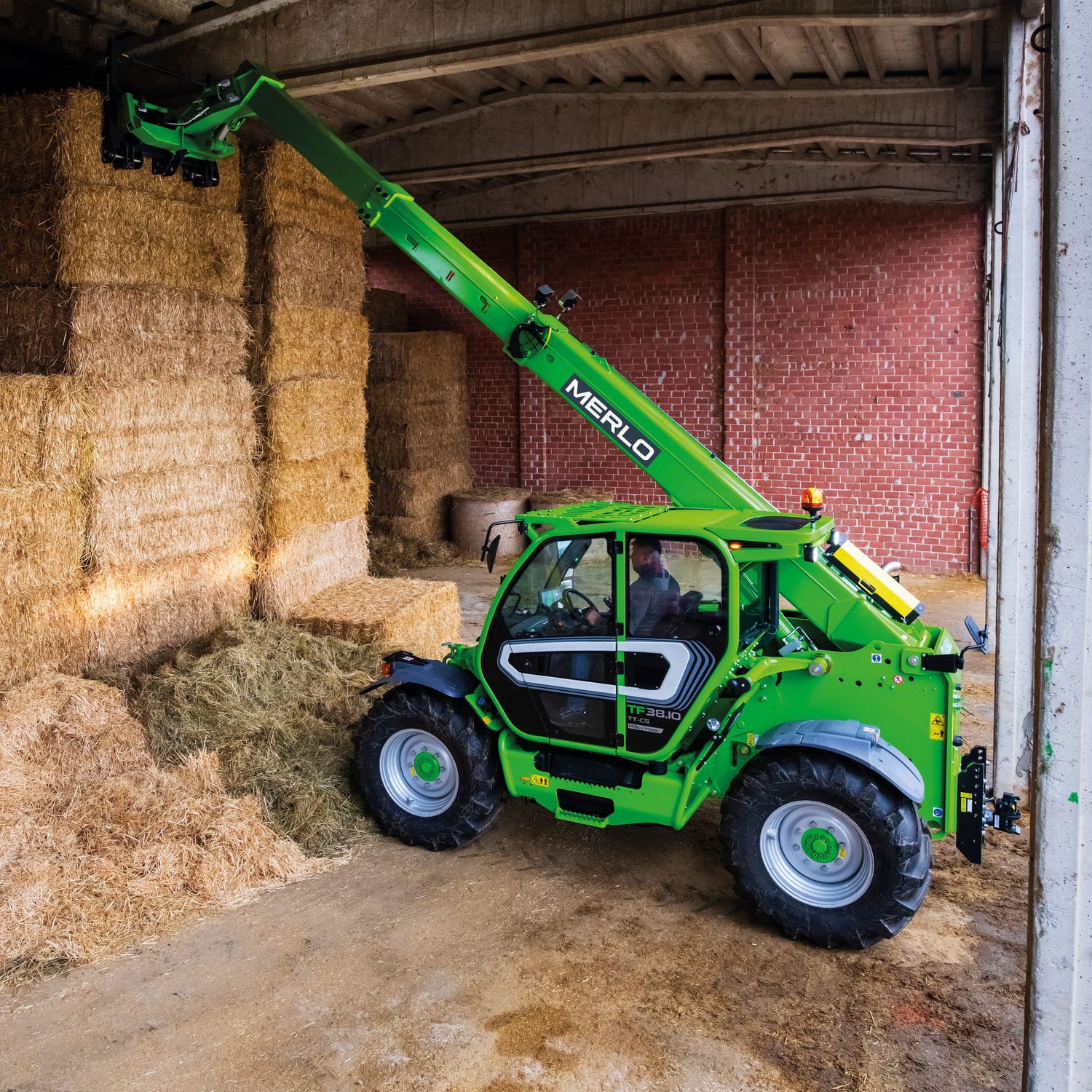 Loading telehandler - TF 38.10TT - MERLO - handling / lifting / for ...