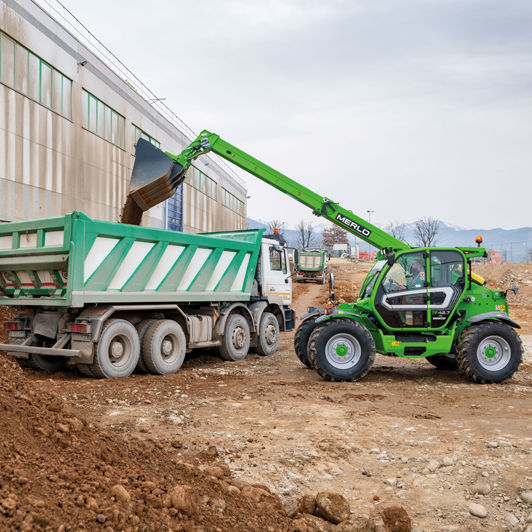 Loading telehandler - TF 42.7 - MERLO - handling / lifting / for ...