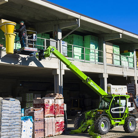 Loading telehandler - P 35.11 - MERLO - handling / lifting / for ...