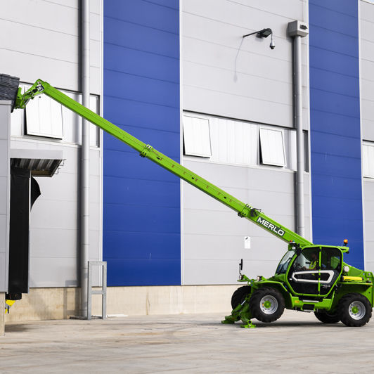 Loading telehandler - P 40.12 - MERLO - handling / lifting / for ...