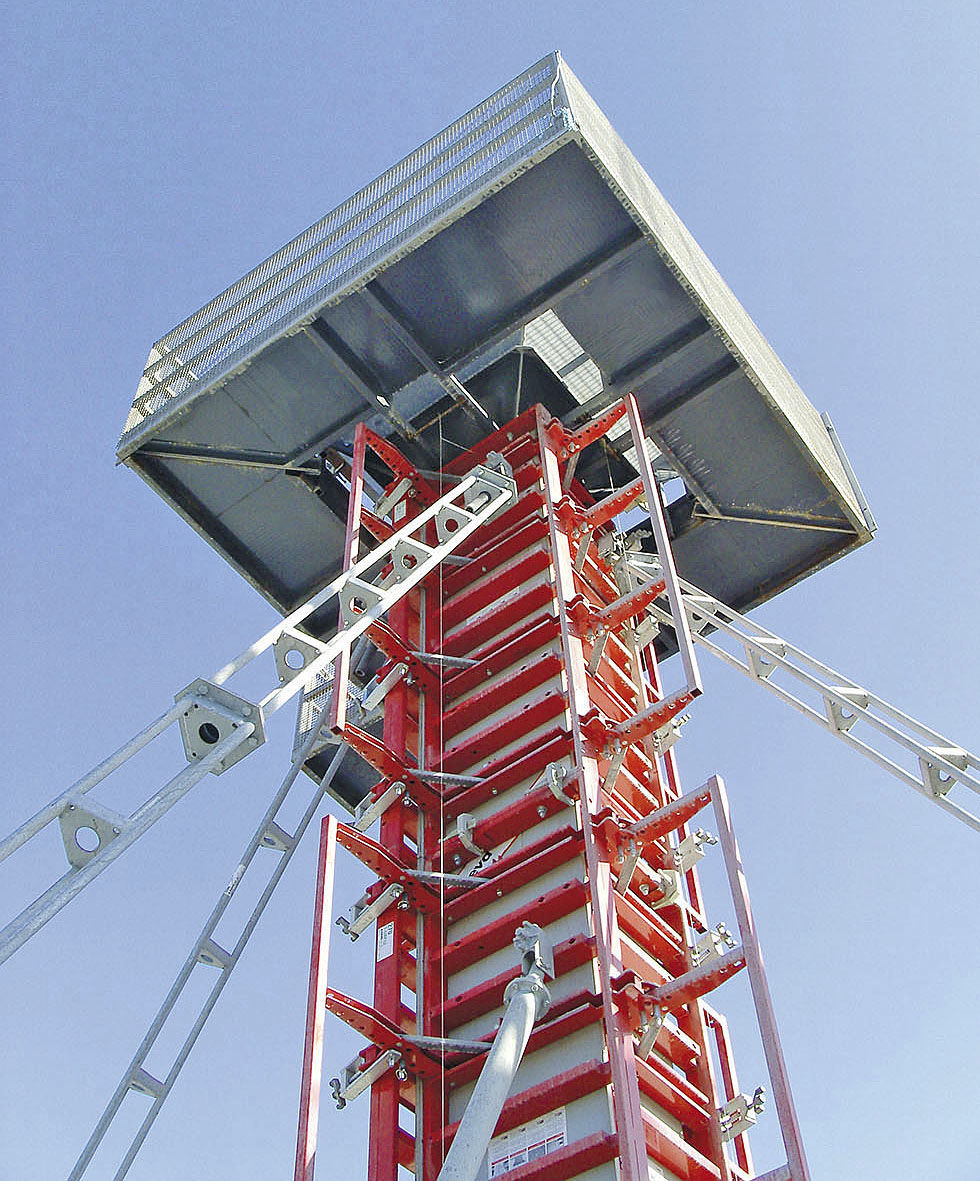 Modular formwork - CAROFALT - Meva - frame / galvanised steel ...