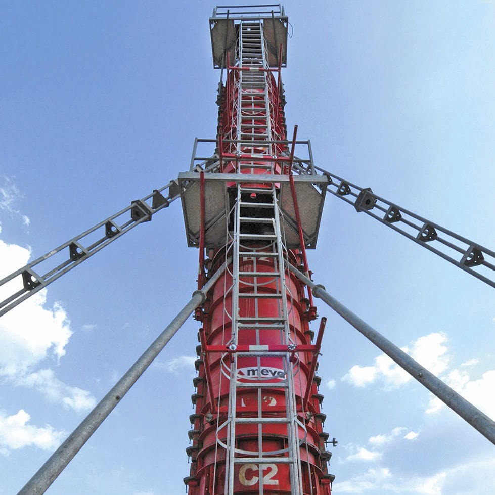 Modular formwork - CIRCO - Meva - circular / steel / wall