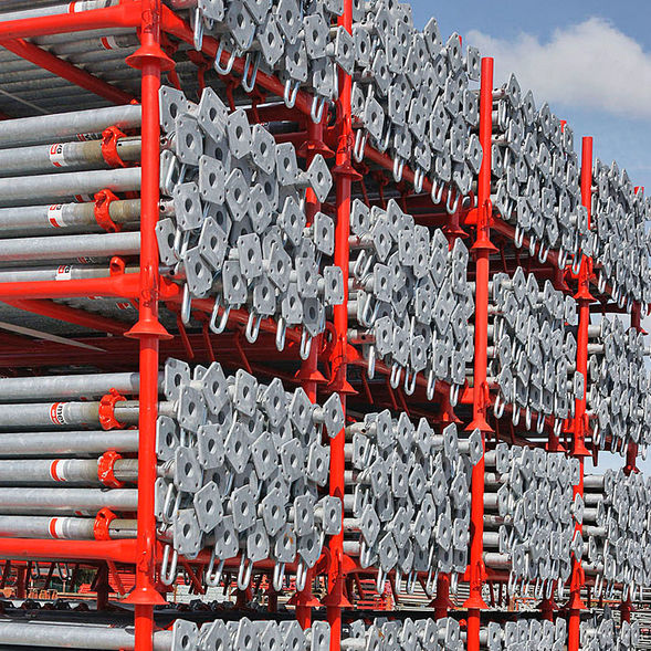 Steel prop - EUMAX - Meva - for flooring / modular