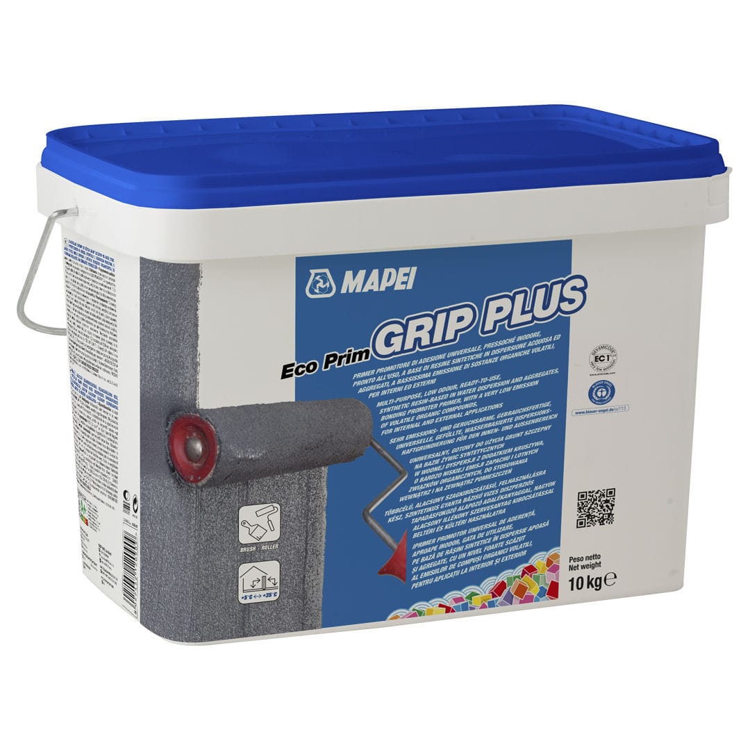 Plaster primer - ECO PRIM GRIP PLUS - MAPEI - for concrete / synthetic ...