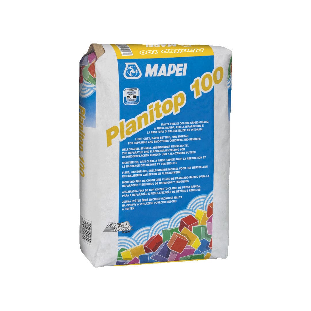 Repair mortar - PLANITOP 100 - MAPEI - smoothing / for masonry / for ...