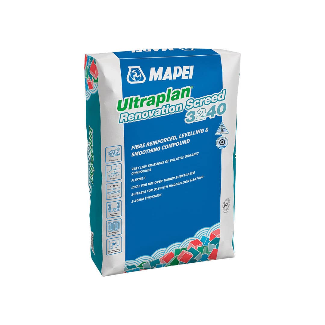 Smoothing coating - ULTRAPLAN RENOVATION SCREED 3240 - MAPEI ...