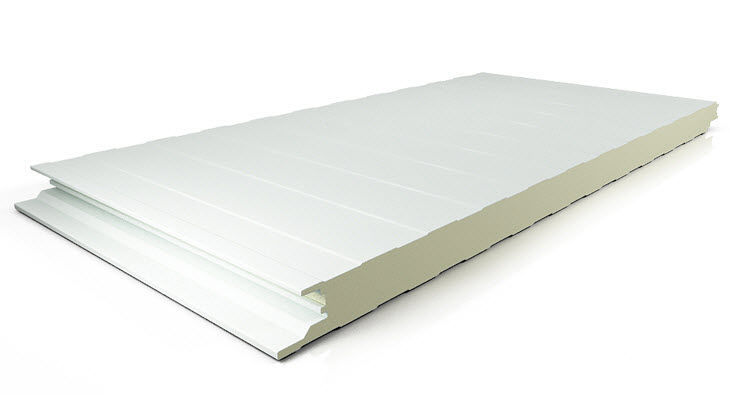 Wall insulating sandwich panel - PDD FN - MARCEGAGLIA - aluminum facing ...