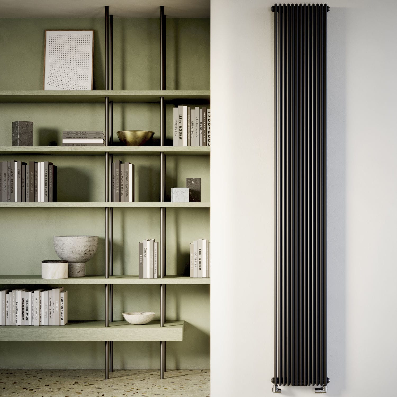 Hot water radiator - Canarino - Caleido srl - 501 w...750 w / 0...500 w ...