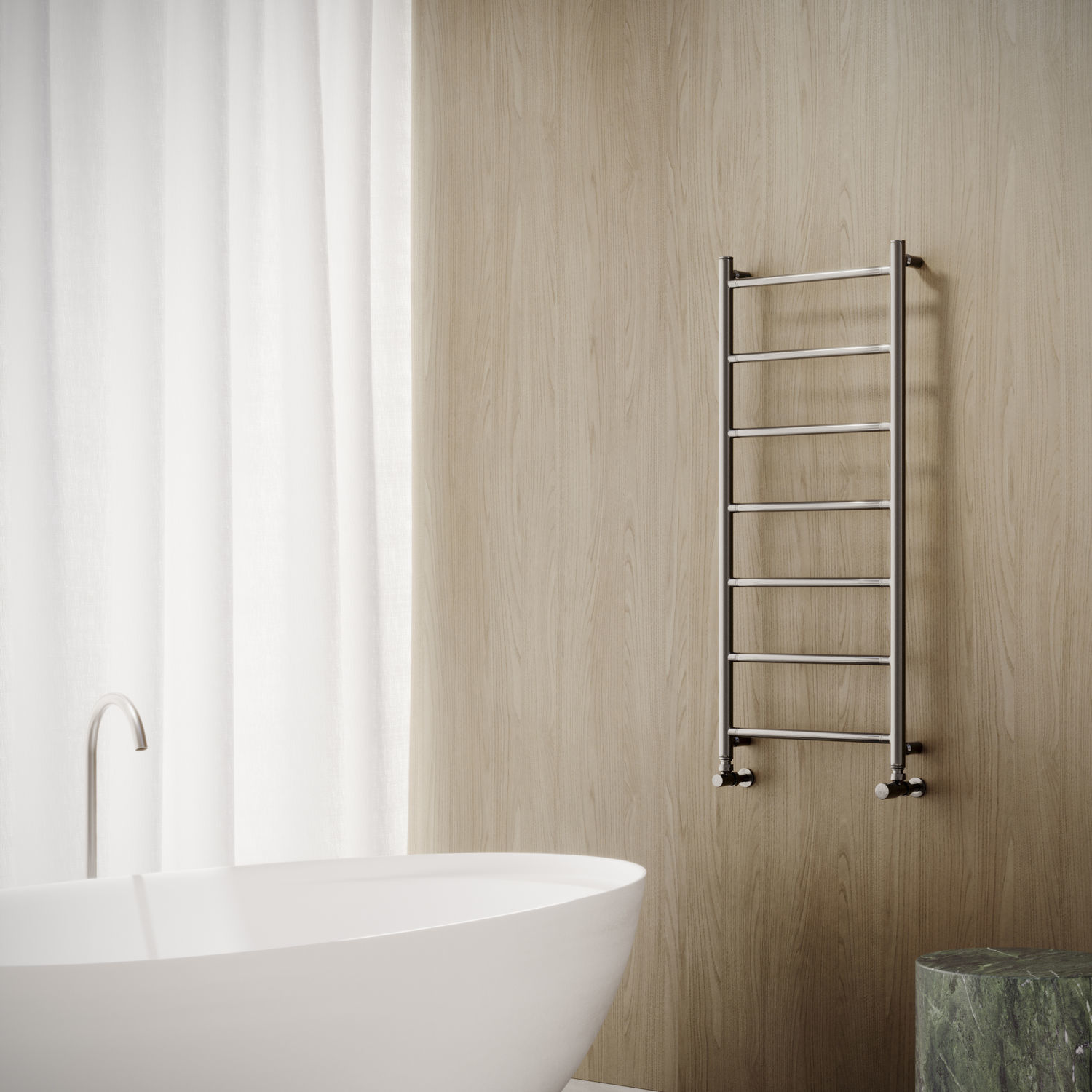 Design towel radiator - Dinamo - Caleido srl - hot water / electric / 300 w