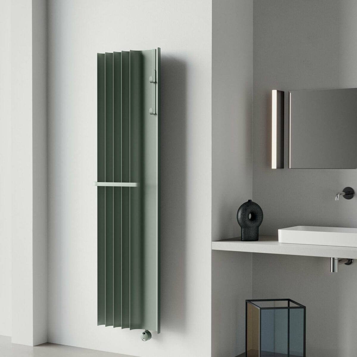 Electric radiator - Brasilia Wide - Caleido srl - hot water / 501 w ...
