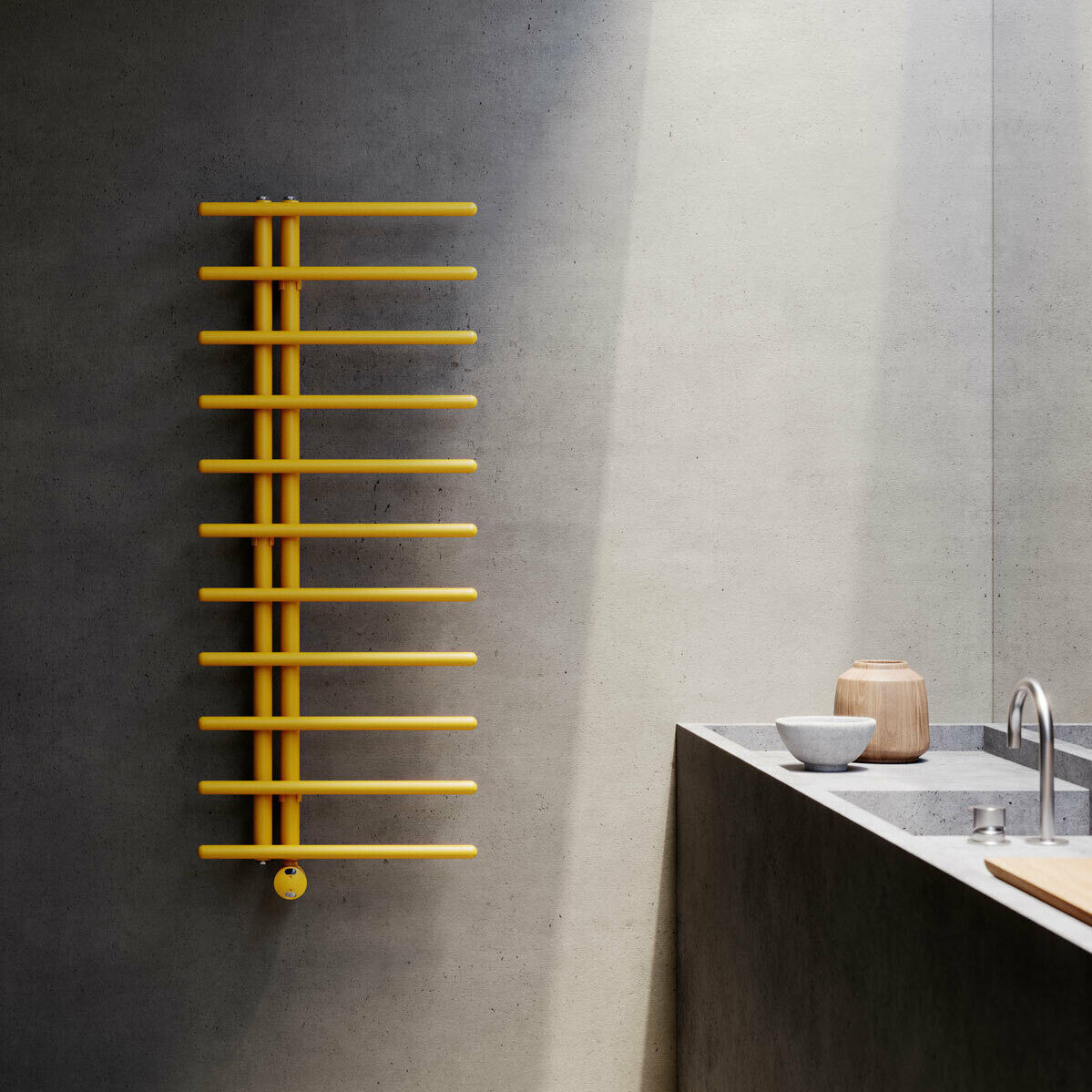 Electric towel radiator - Pavone Light - Caleido srl - hot water / 501 ...