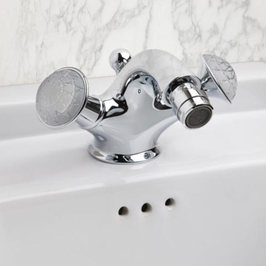 Double-handle bidet mixer tap - VENICE 000RBVE020CR - Oasis Group srl ...