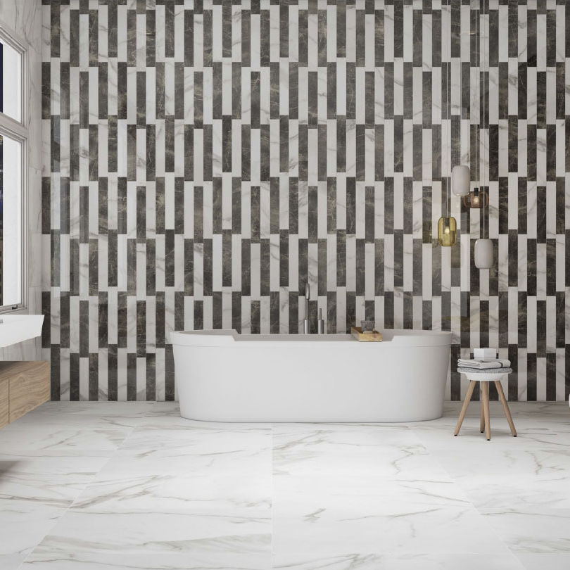 Porcelain stoneware tile - MARBLE - APAVISA PORCELANICO - polished ...
