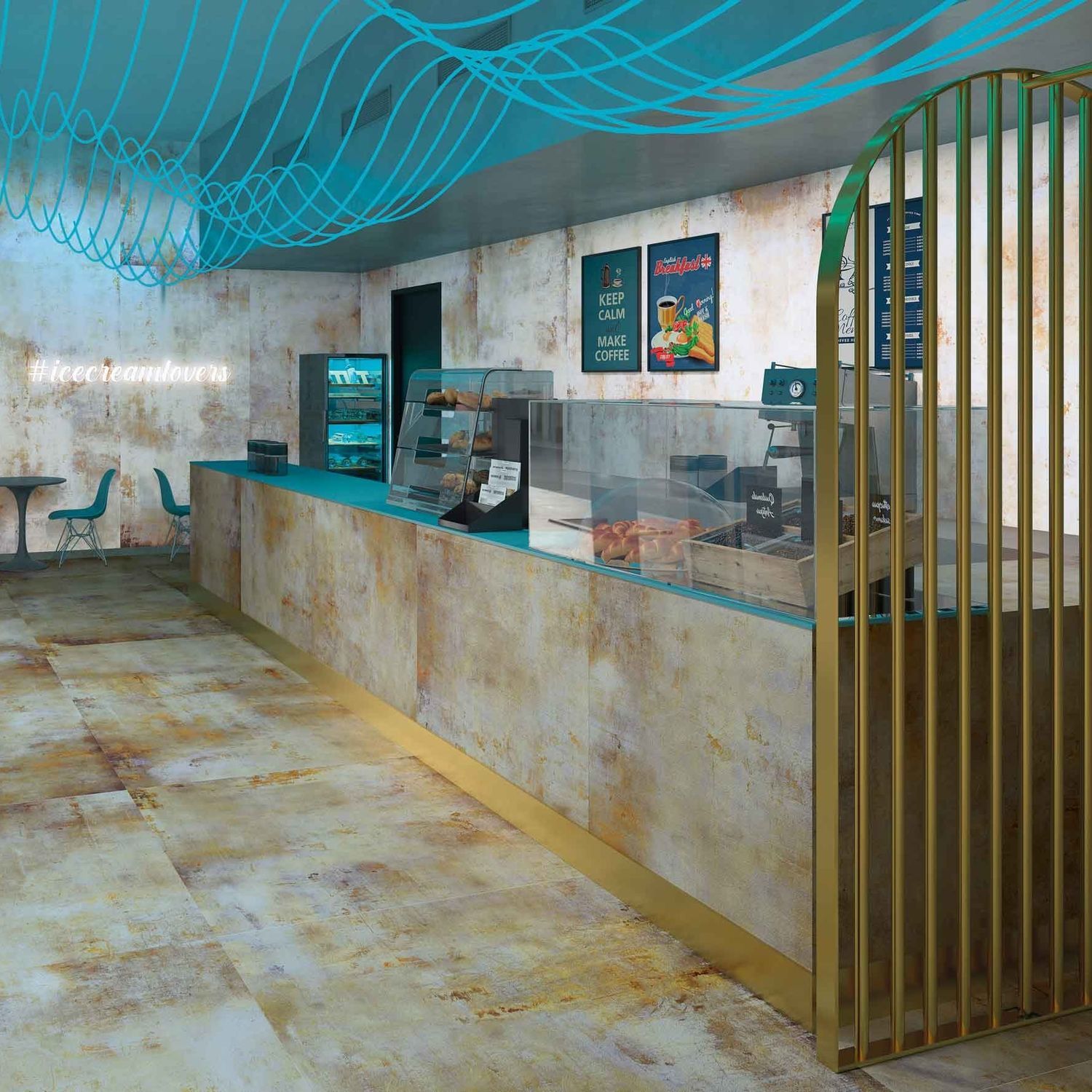 Porcelain stoneware tile - LAMIERE - APAVISA PORCELANICO - oxidized ...