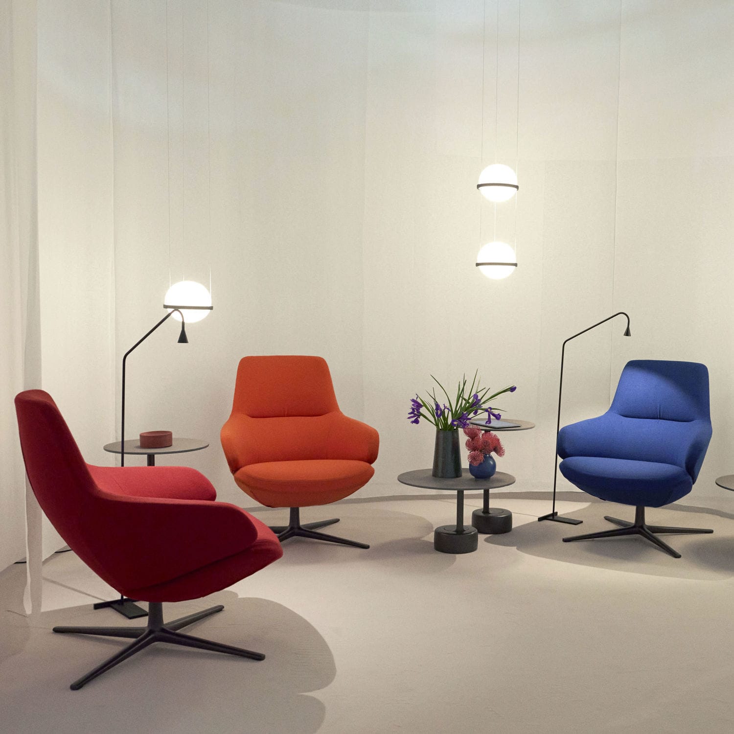 Contemporary lounge chair - ASTON CLUB - Arper - fabric / coated fabric ...