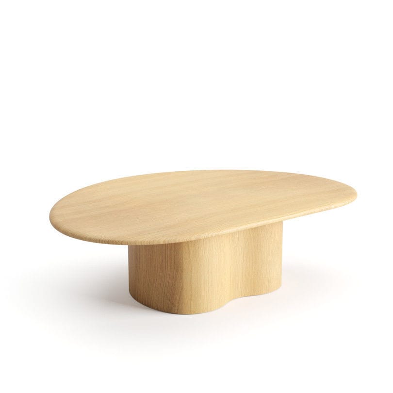 Contemporary coffee table - 7011 - Arper - wooden / MDF / oak