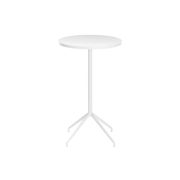 Contemporary high bar table - YOP - Arper - HPL / melamine / Fenix NTM®