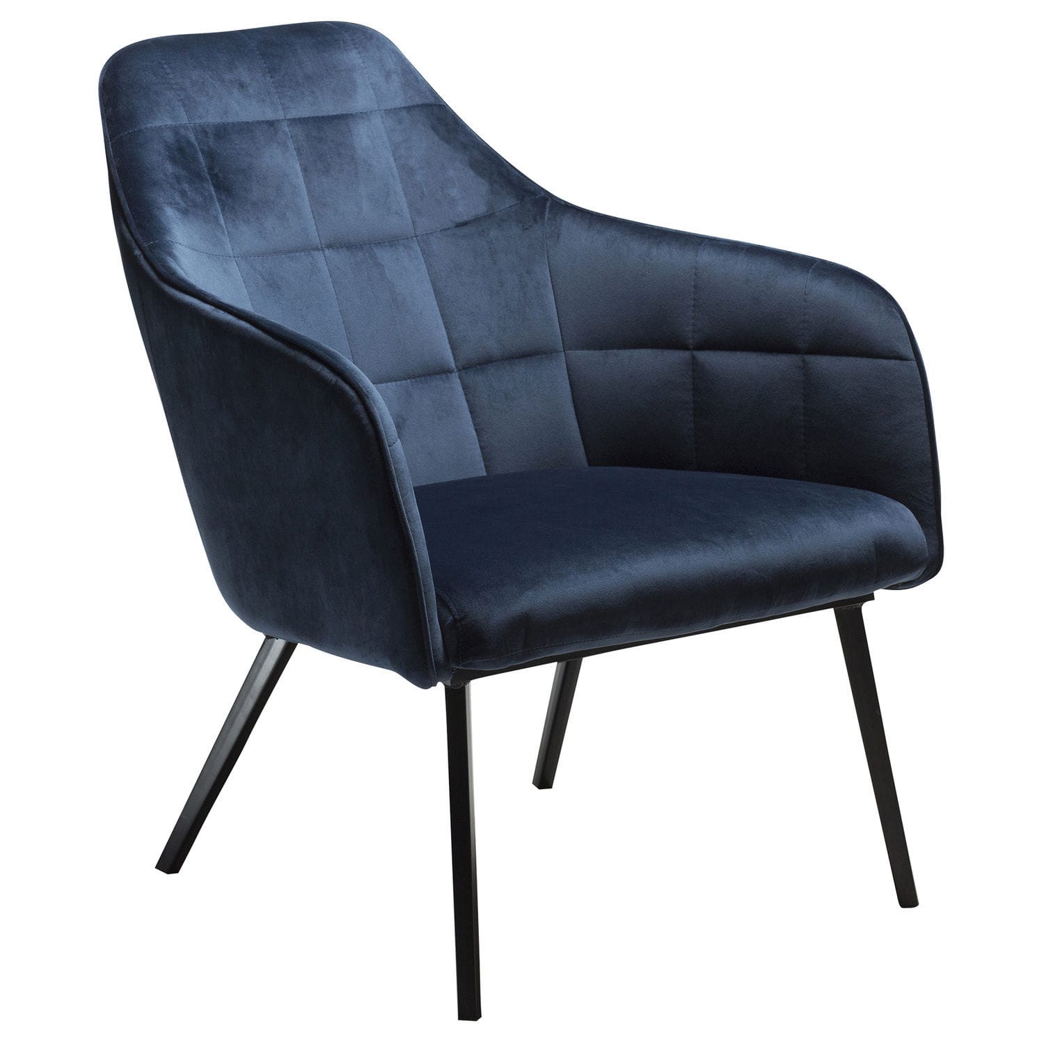 Traditional armchair - EMBRACE - DAN-FORM - velvet / leather / steel