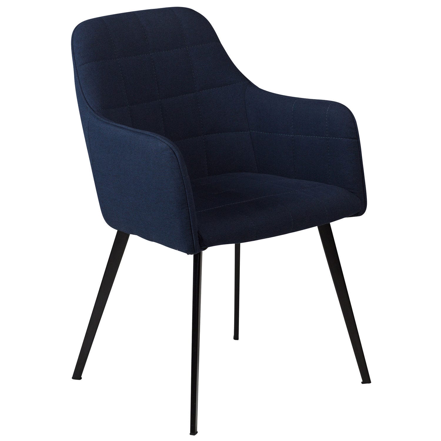 Traditional chair - EMBRACE - DAN-FORM - indoor / fabric / steel base