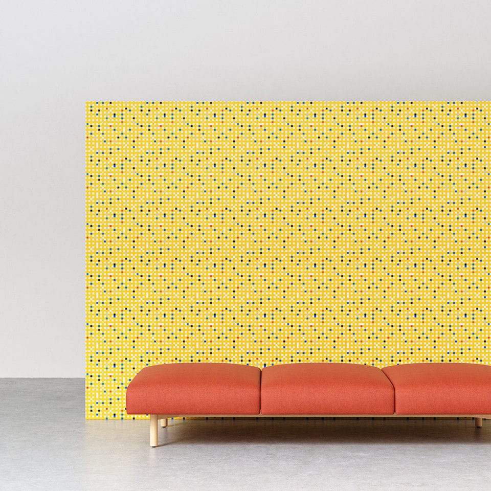 Interior wall-covering - BITMAP - Design Tex - cellulose / polyester ...