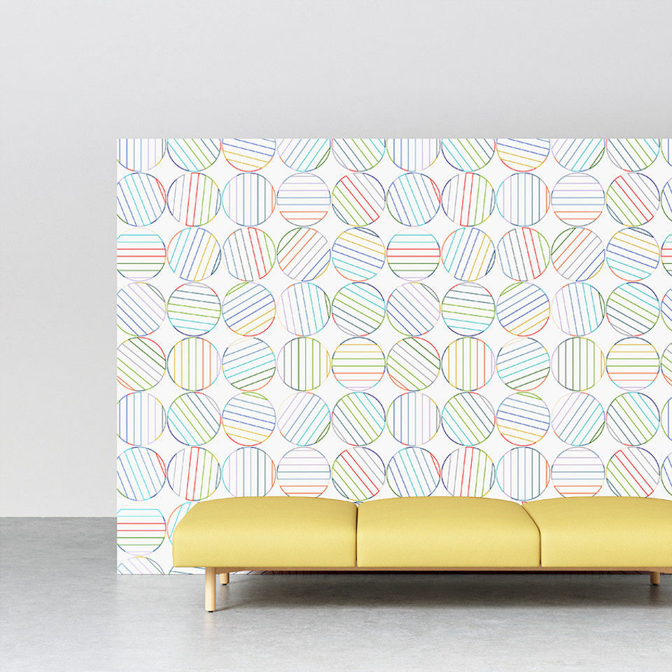 Interior wall-covering - ROLL WITH IT - Design Tex - cellulose ...