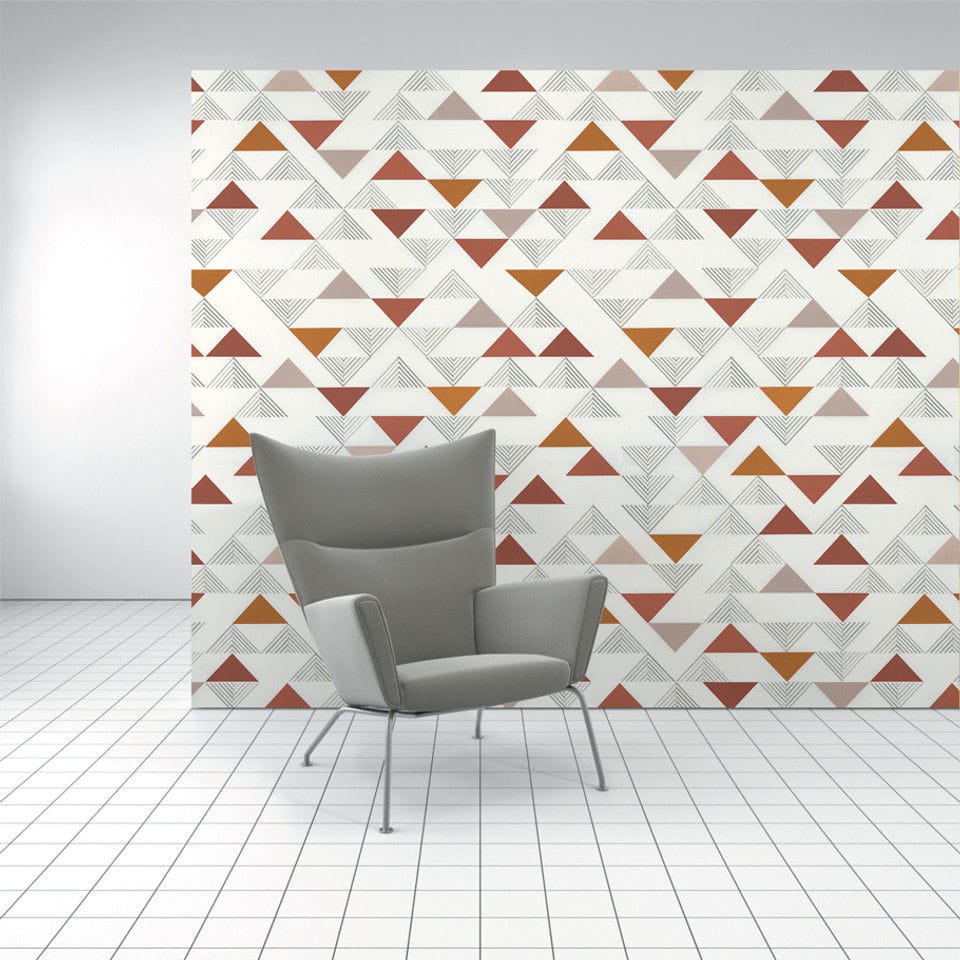 Interior wall-covering - HESTER - Design Tex - polyester / cellulose ...
