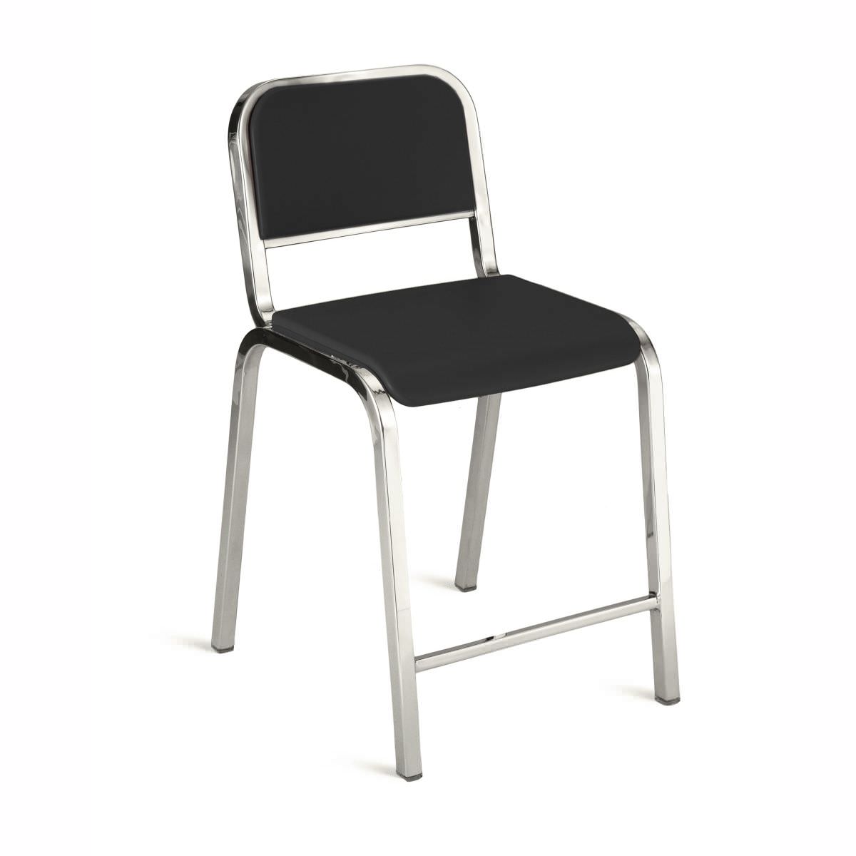 Contemporary bar chair - NINE-0™ : NINO 24 SP - emeco - aluminum ...