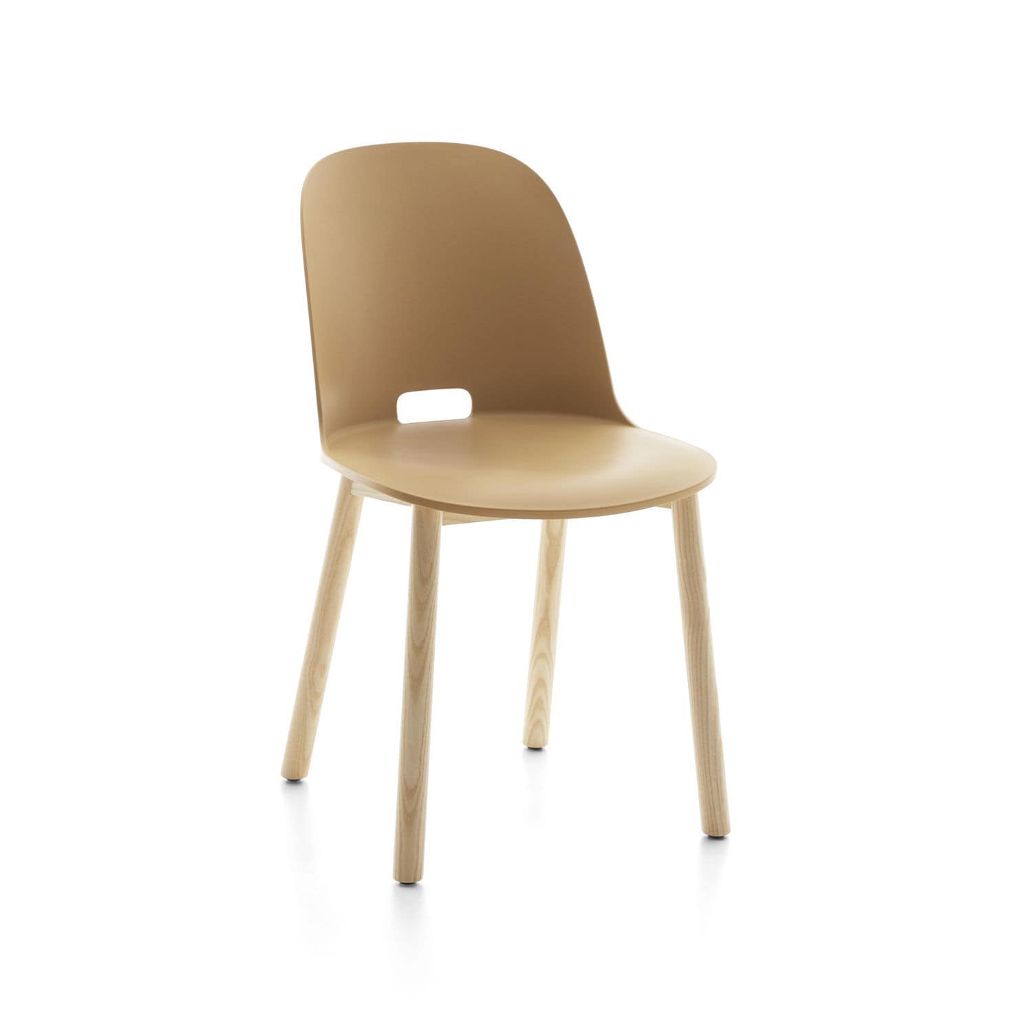 Contemporary chair - ALFI - emeco - indoor / wooden / high-back