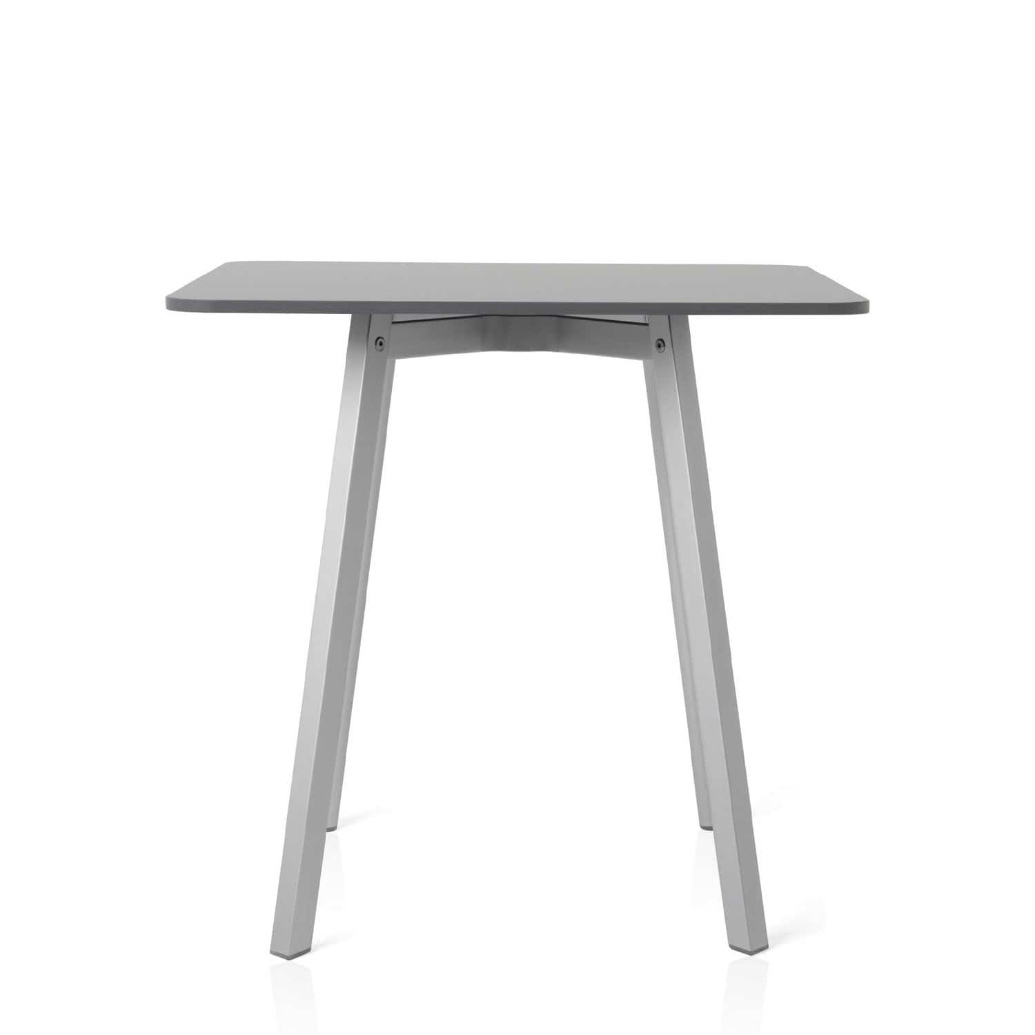 Contemporary bistro table - SU : SU T 31.5" GT - emeco - wooden / in reclaimed material / commercial