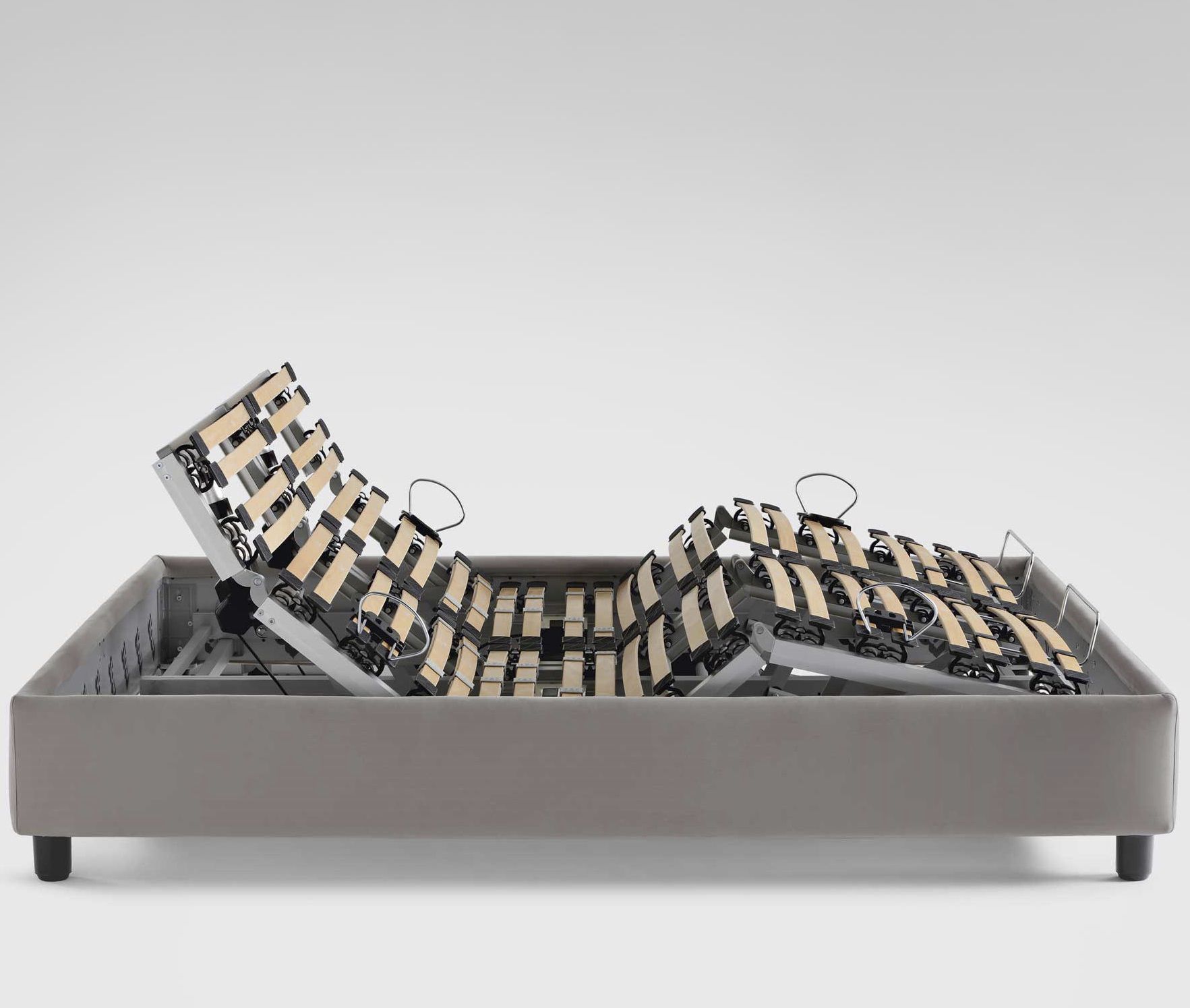 Double mattress support - Base Motion 4 - Flou - slatted / electric ...