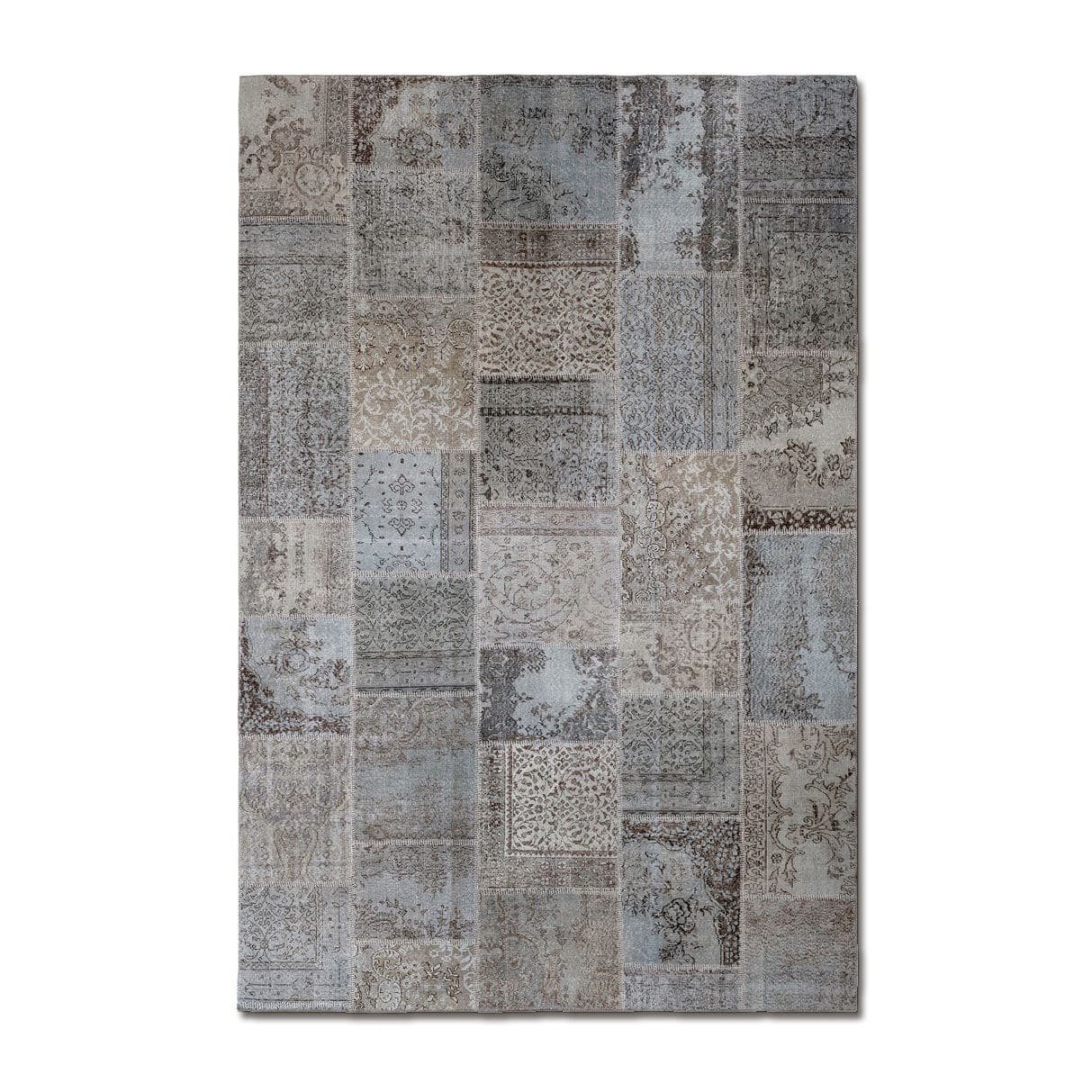 Patchwork rug - MeatPacking Argento - G.T.DESIGN - contemporary / wool ...