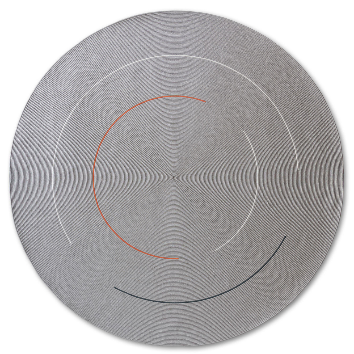 Contemporary rug - Hula Hoop Circle - G.T.DESIGN - striped / geometric ...