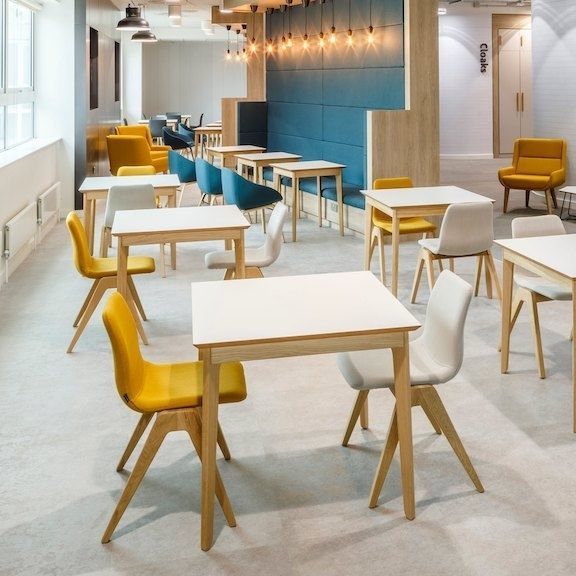 Contemporary visitor chair - VIV - Herman Miller - indoor / fabric ...