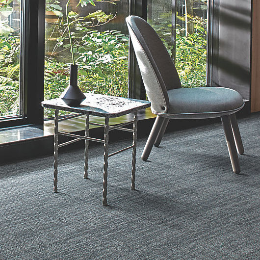 Carpet tile - CONTEMPLATION - Interface - tufted / loop pile / structured
