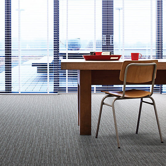 Carpet tile - YUTON 105 - Interface - tufted / loop pile / structured
