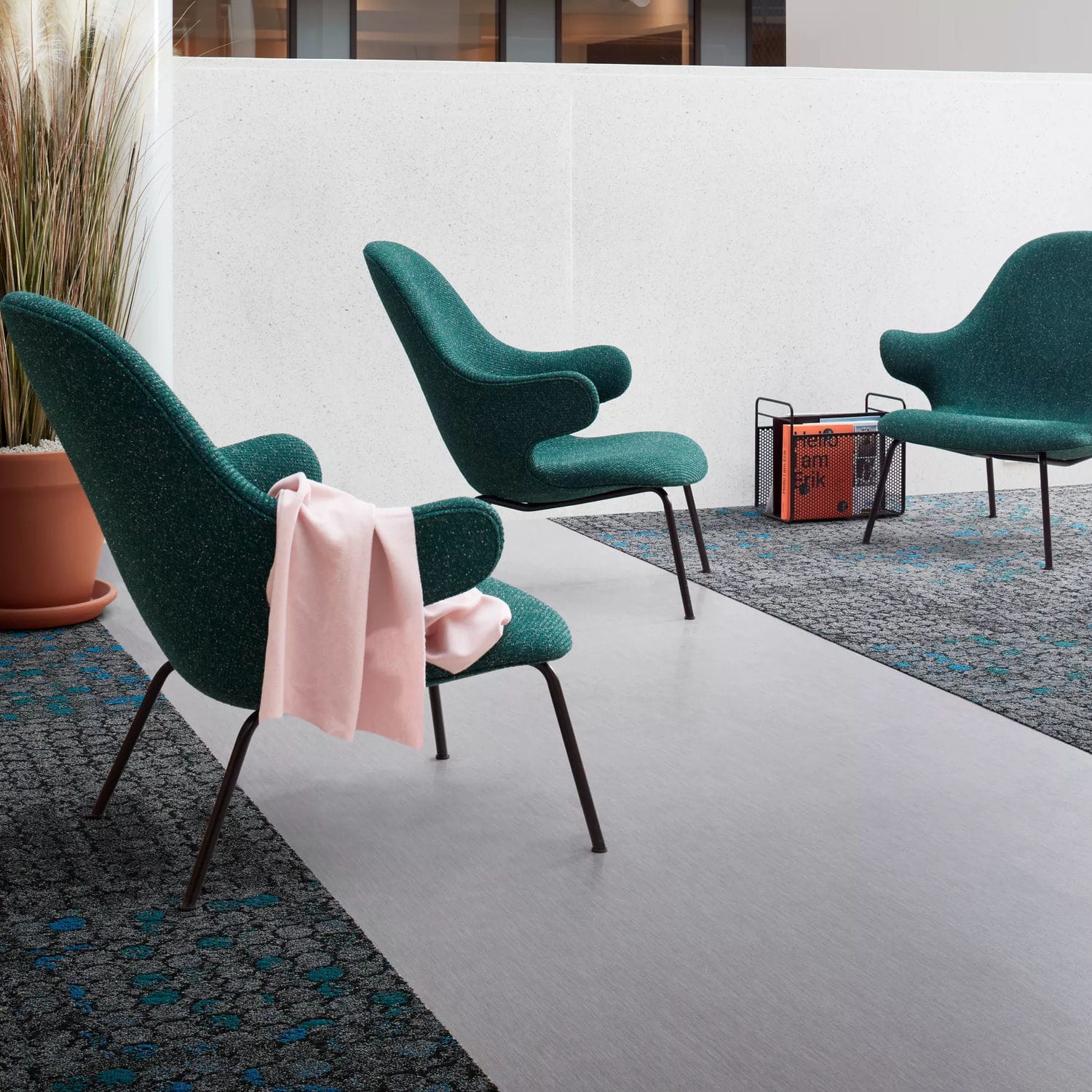 Vinyl flooring - BRUSHED LINES - Interface - indoor / for living rooms ...