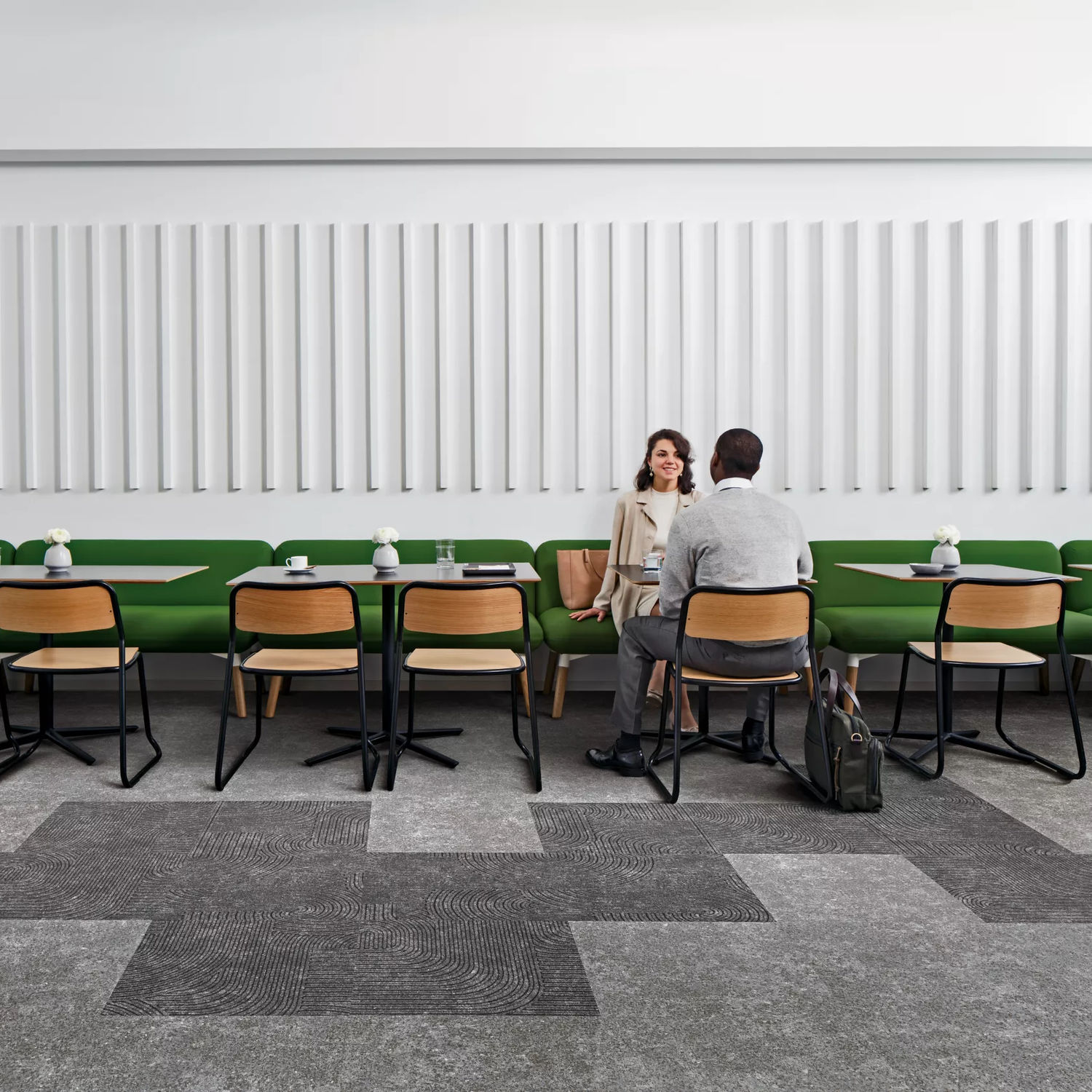 Vinyl flooring - WALK OF LIFE - Interface - indoor / for living rooms ...