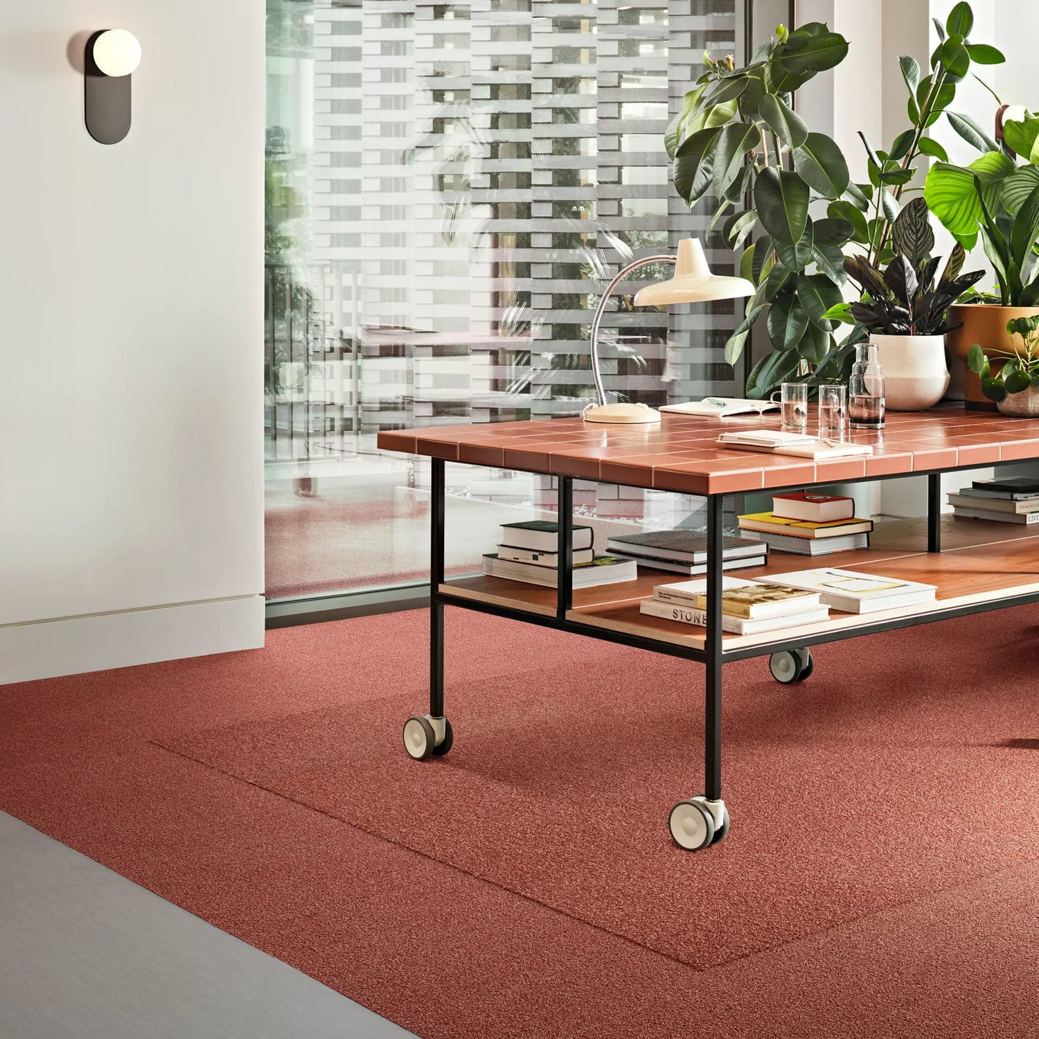 Carpet tile - TOUCH & TONES II 101 - Interface - tufted / loop pile ...