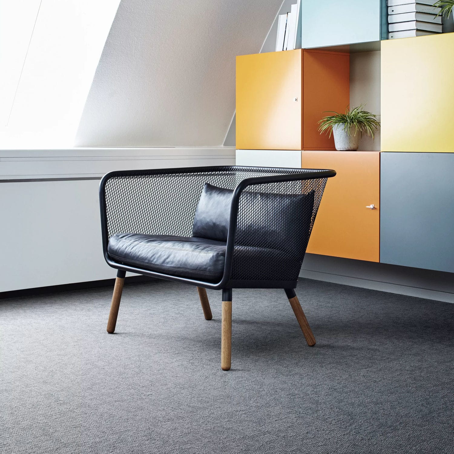 Carpet tile - YUTON 106 - Interface - tufted / loop pile / structured