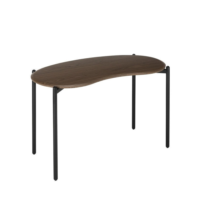 Free-standing desk - EARL - Kartell - contemporary / wooden / curved