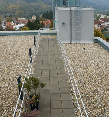 Roof maintenance catwalk - BARRIAL CORRIDOR® - dani alu