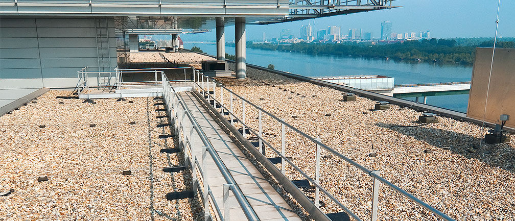 Roof maintenance walkway - BARRIAL CORRIDOR® - dani alu - aluminum